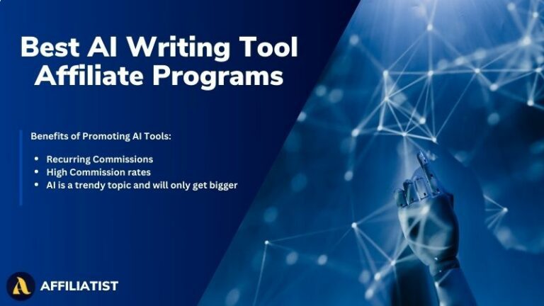 26 Best AI Writing Tool Affiliate Programs (With Recurring Commissions)